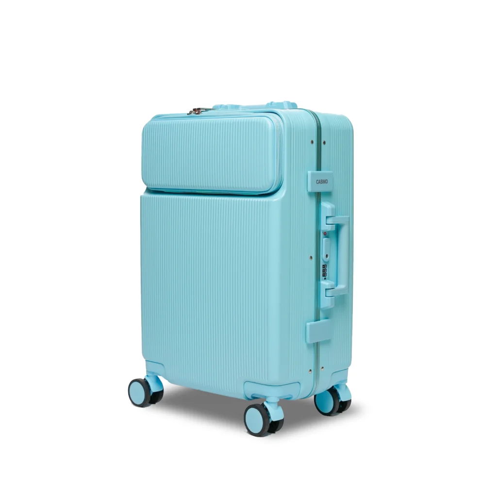 Modern And Stylish CASMO Carry-On 21” in Blue - CASMO